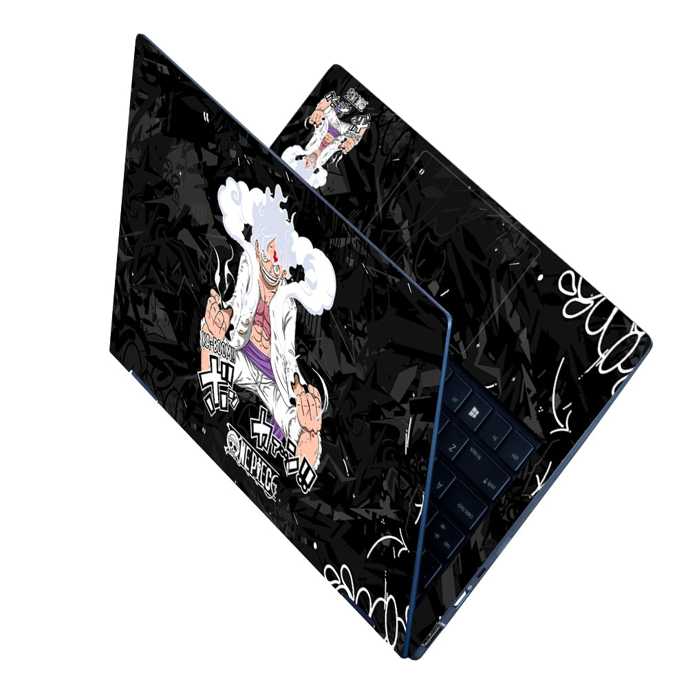 Shop One Piece Anime Gear 5 Luffy Laptop Skin | Buy Online Now ...