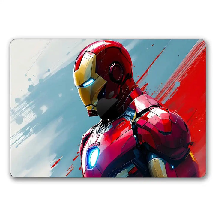 Iron Man in Red Suit Laptop Skin for MacBook | Buy Online Now – SkinsLegend