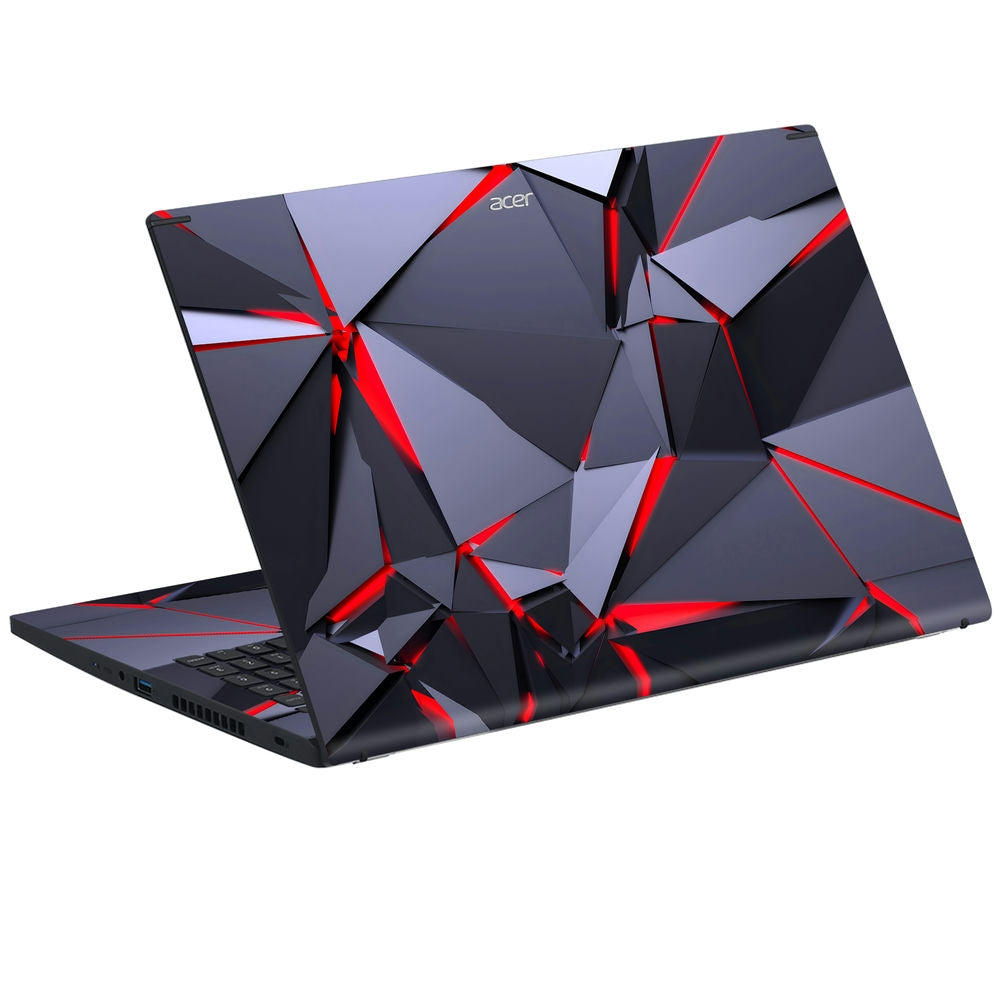 Shop Crimson Geometry Laptop Skin for Acer | Buy Online Now – SkinsLegend