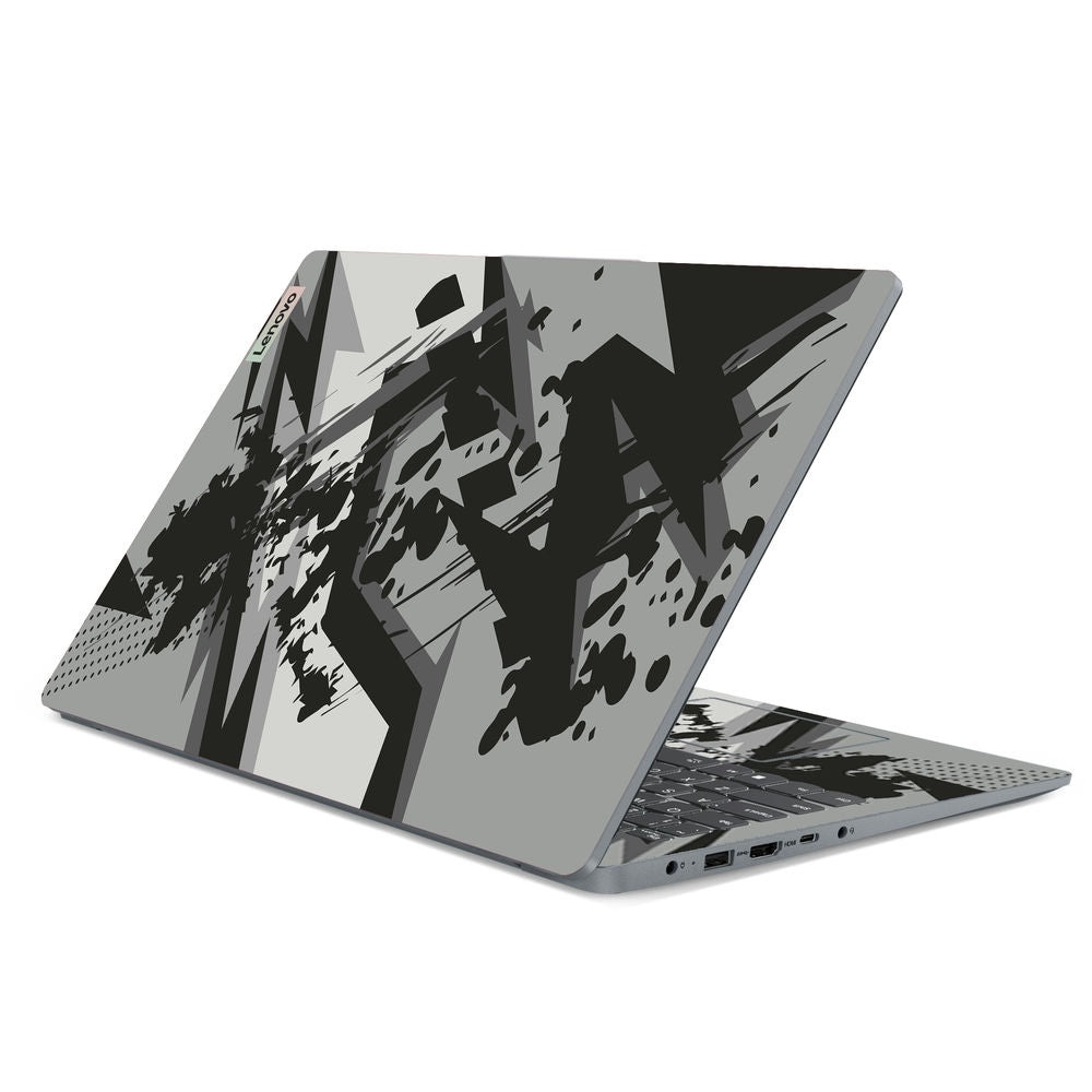 Shop Grayscale Splash Laptop Skin for Lenovo | Buy Online Now – SkinsLegend