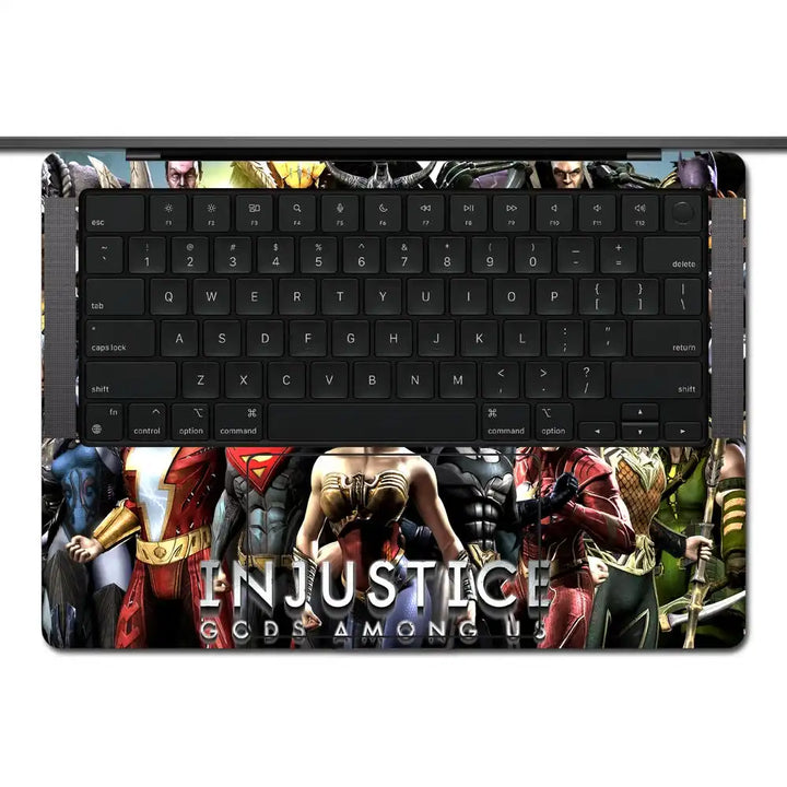 Injustice Gods Among Us Character Roster Laptop Skin for MacBook | Buy ...