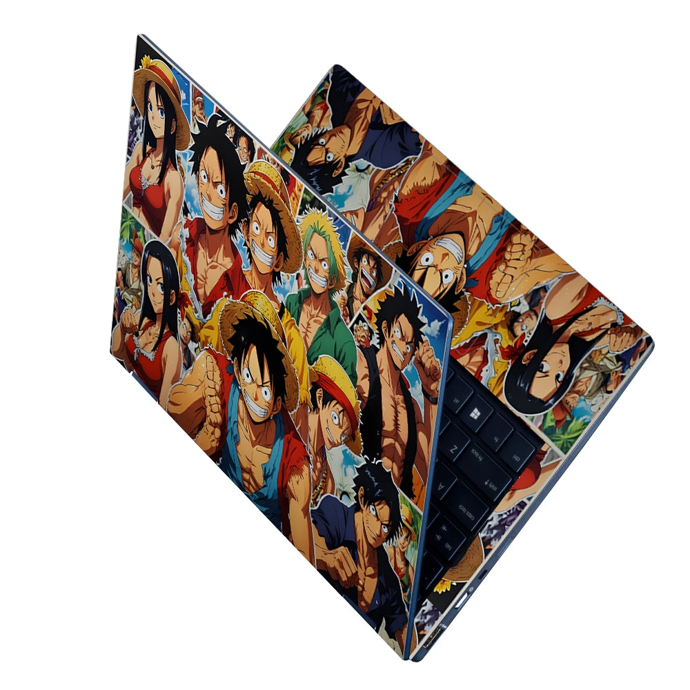 Shop Anime One Piece Dynamic Collage DS10 Laptop Skin | Buy Online Now ...