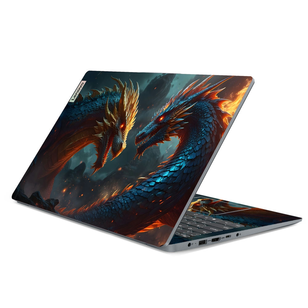 Shop Dragon Fight Laptop Skin for Lenovo | Buy Online Now – SkinsLegend