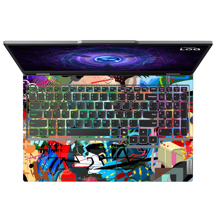 Shop Multicolour Graffiti Art Laptop Skin for Lenovo LOQ | Buy Online ...
