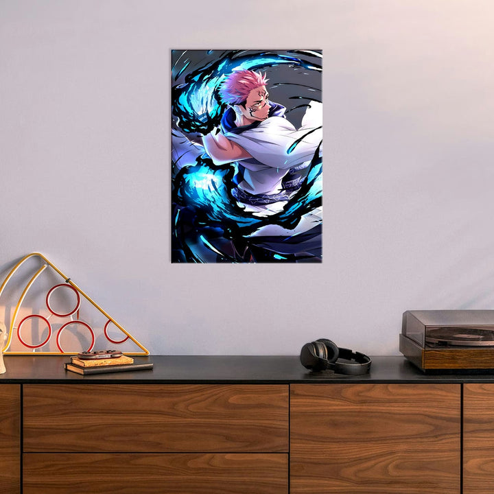 High-Quality Metal Posters - Anime Sukuna SK12 | Vibrant Colors & Sharp ...