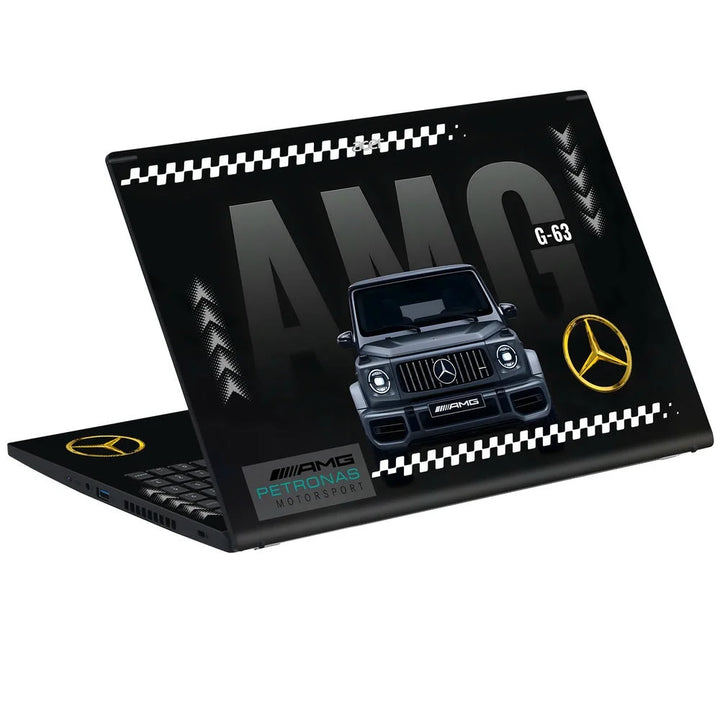 Mercedes AMG G63 Black 3D Embossed Laptop Skin | Buy Online Now ...