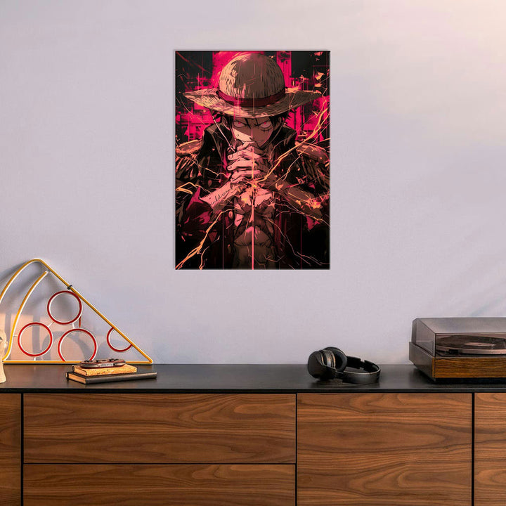 High-Quality Metal Posters - One Piece Monkey D Luffy OP06 | Vibrant ...