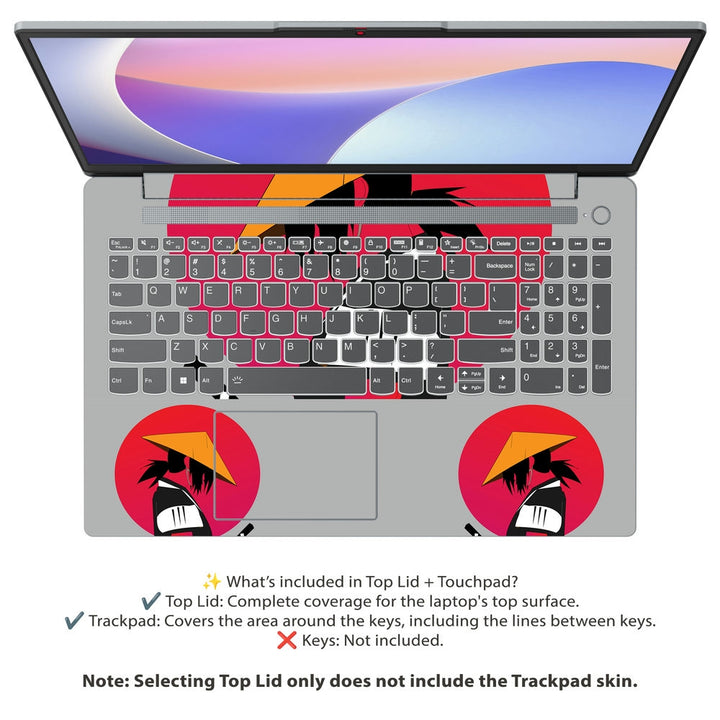 Shop Samurai Warrior Laptop Skin for Lenovo | Buy Online Now – SkinsLegend