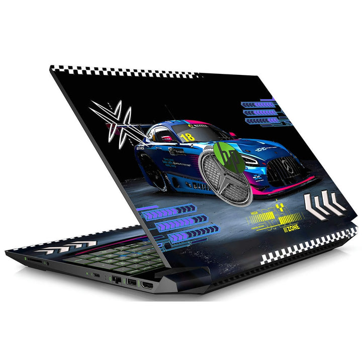 AMG GT Racing Car 3D Embossed Laptop Skin | Buy Online Now – SkinsLegend