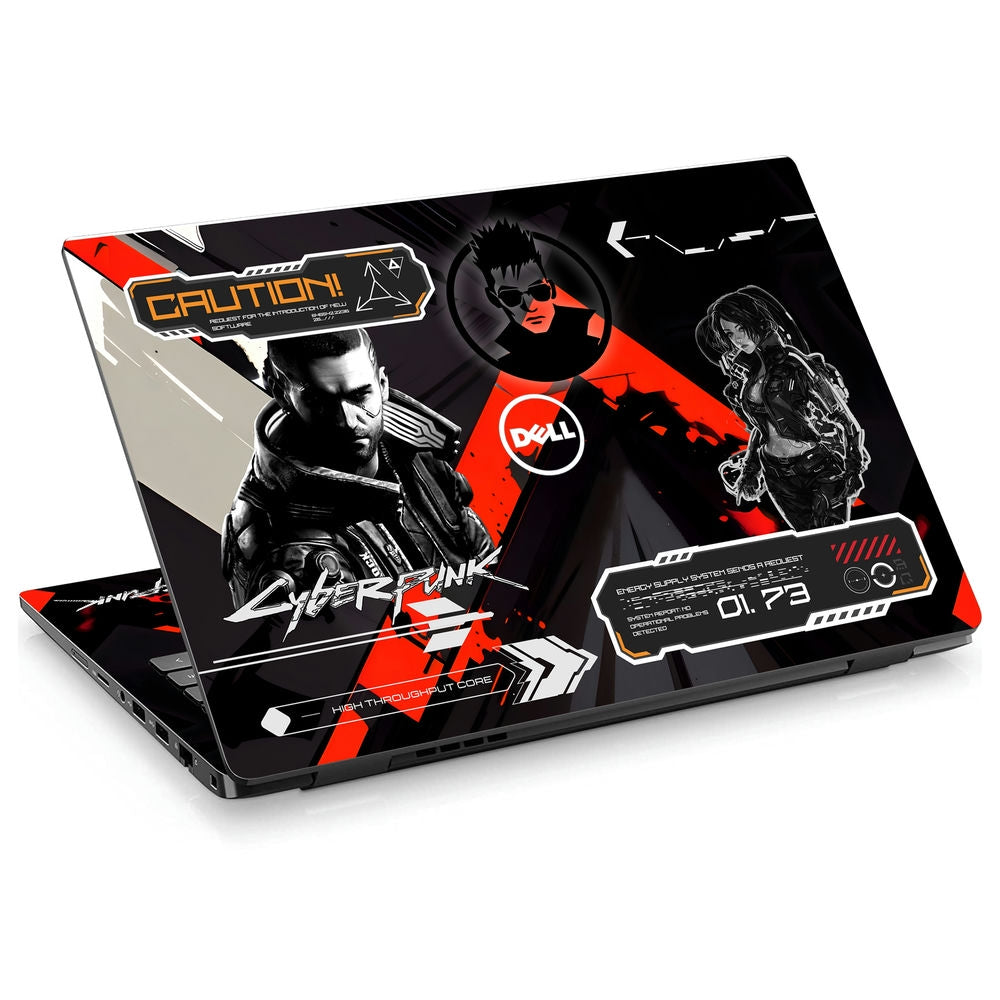 Shop Cyberpunk Neon Assassin Laptop Skin for Dell | Buy Online Now ...