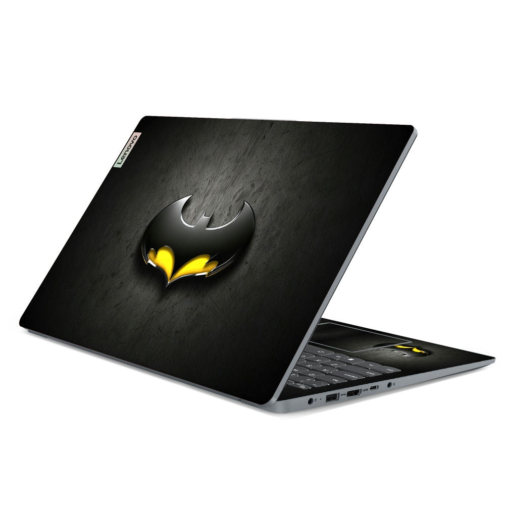 Shop Batman Logo Yellow Laptop Skin for Lenovo | Buy Online Now ...
