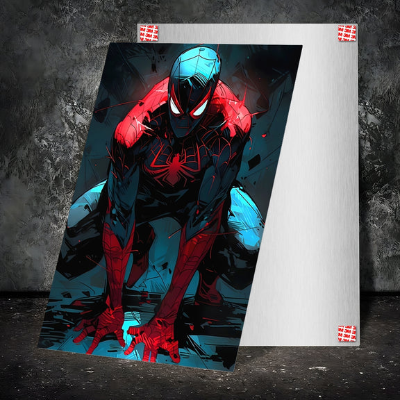 High-Quality Metal Posters - Superhero Spiderman SM10 | Vibrant Colors ...