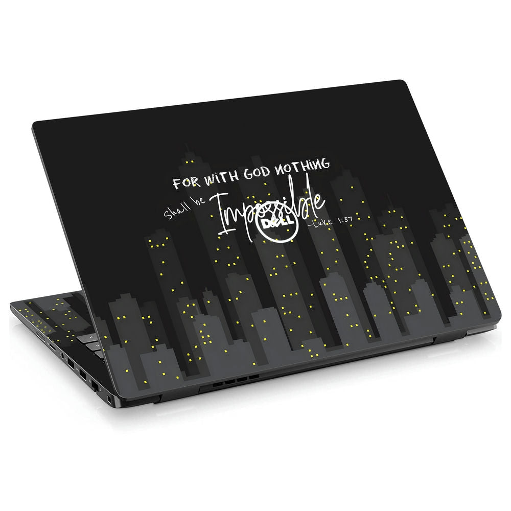 Shop With God Inspiration Laptop Skin for Dell | Buy Online Now ...