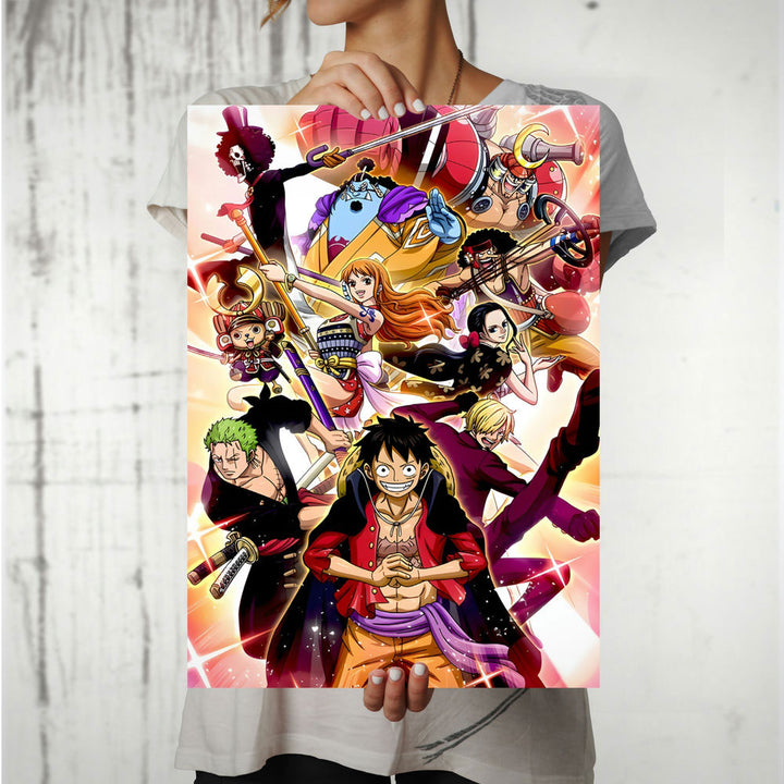 High-Quality Metal Posters - One Piece Ninja Art | Vibrant Colors ...