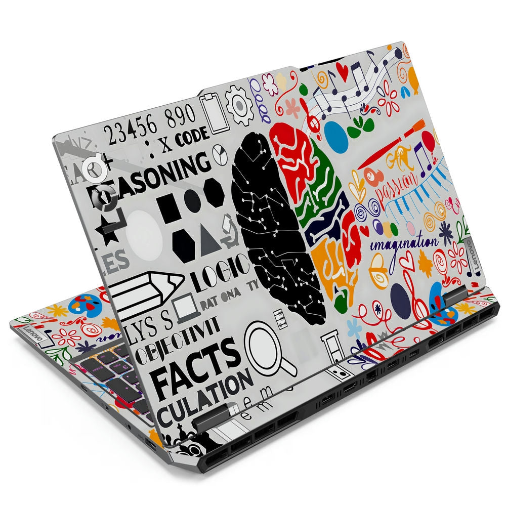 Shop brain reasoning Laptop Skin for Lenovo LOQ | Buy Online Now ...