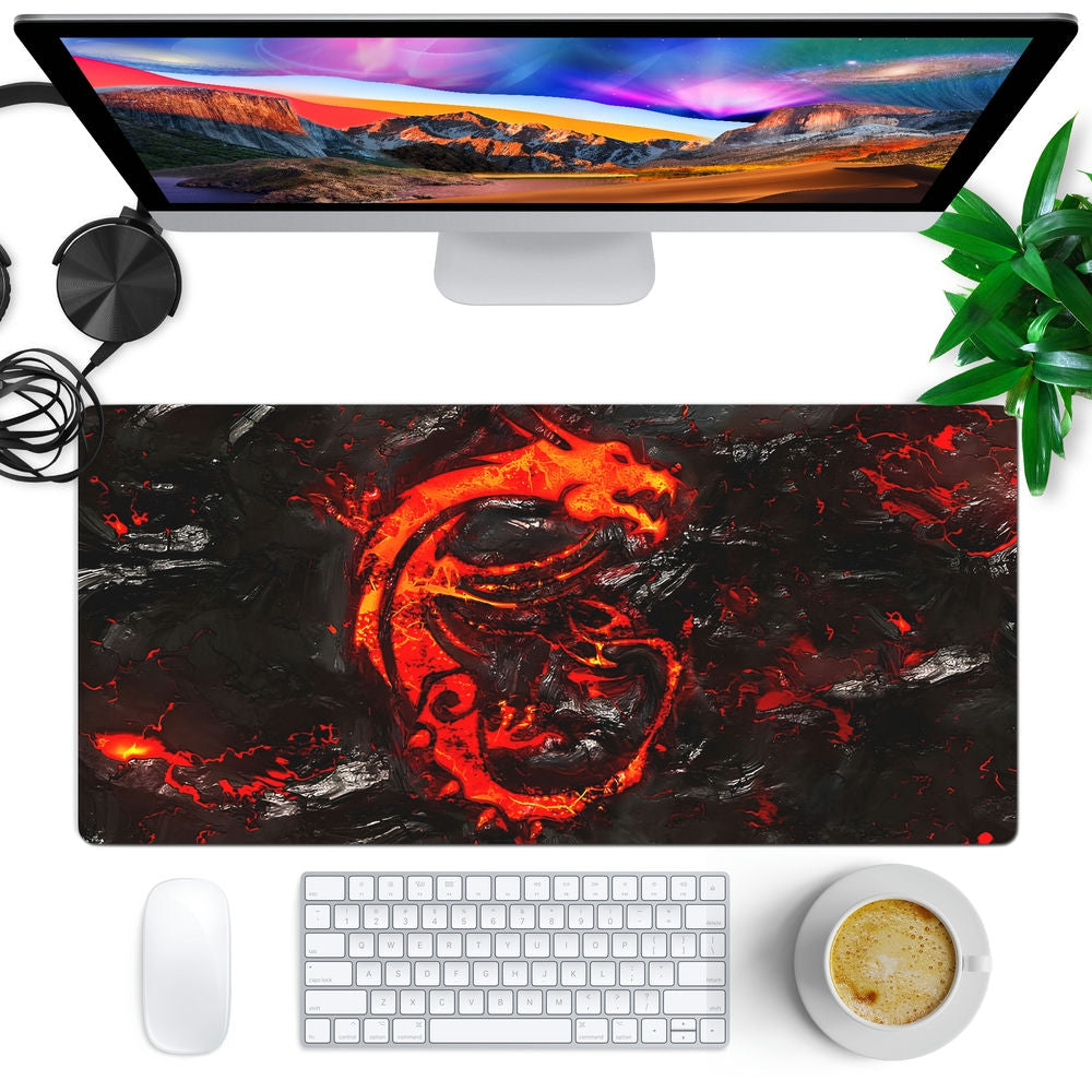 Optimize Your Gaming Experience with Fiery Gaming Red Dragon Anti-Slip ...