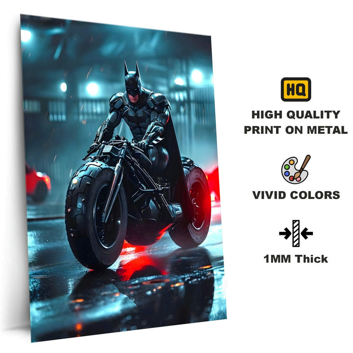 High-Quality Metal Posters - Superheroes Batman BAT16 | Vibrant Colors ...