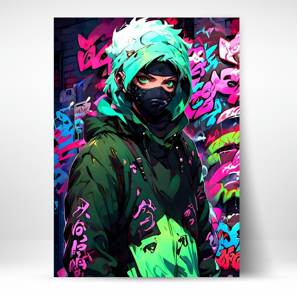 High-Quality Metal Posters - Anime Boy | Vibrant Colors & Sharp Details ...