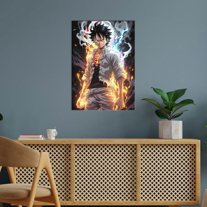 High-Quality Metal Posters - One Piece Monkey D Luffy OP13 | Vibrant ...