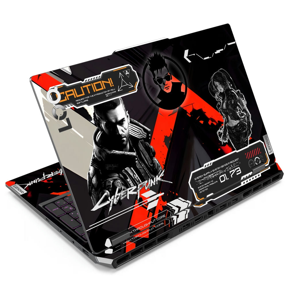 Shop Cyberpunk Neon Assassin Laptop Skin for Lenovo LOQ | Buy Online ...