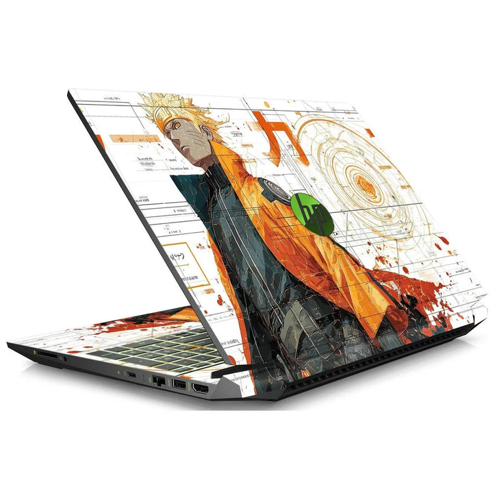 Naruto and the Ninja Scroll 3D Embossed Laptop Skin | Buy Online Now ...