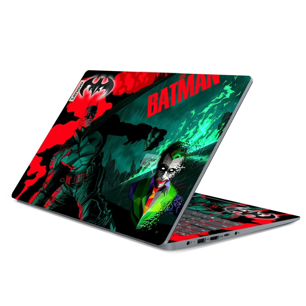Shop Batman Red Green Laptop Skin for Lenovo | Buy Online Now – SkinsLegend