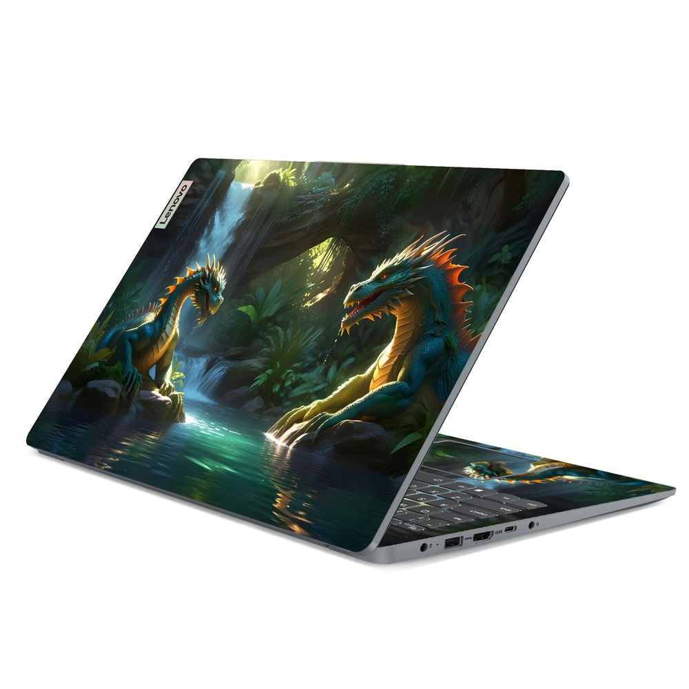 Shop Dragon Face to Face Laptop Skin for Lenovo | Buy Online Now ...