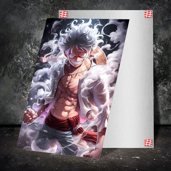 High-Quality Metal Posters - One Piece Monkey D Luffy OP10 | Vibrant ...