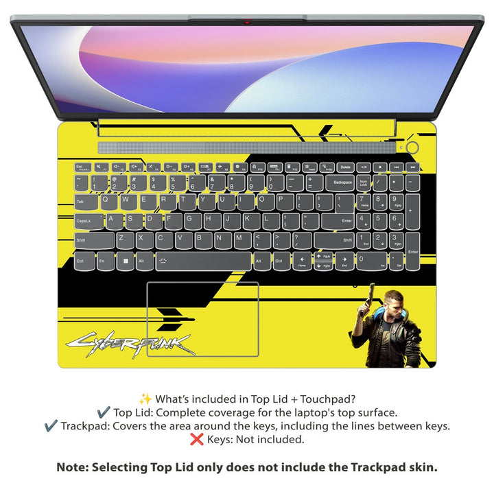 Shop Cyberpunk Circuit Breaker Laptop Skin for Lenovo | Buy Online Now ...