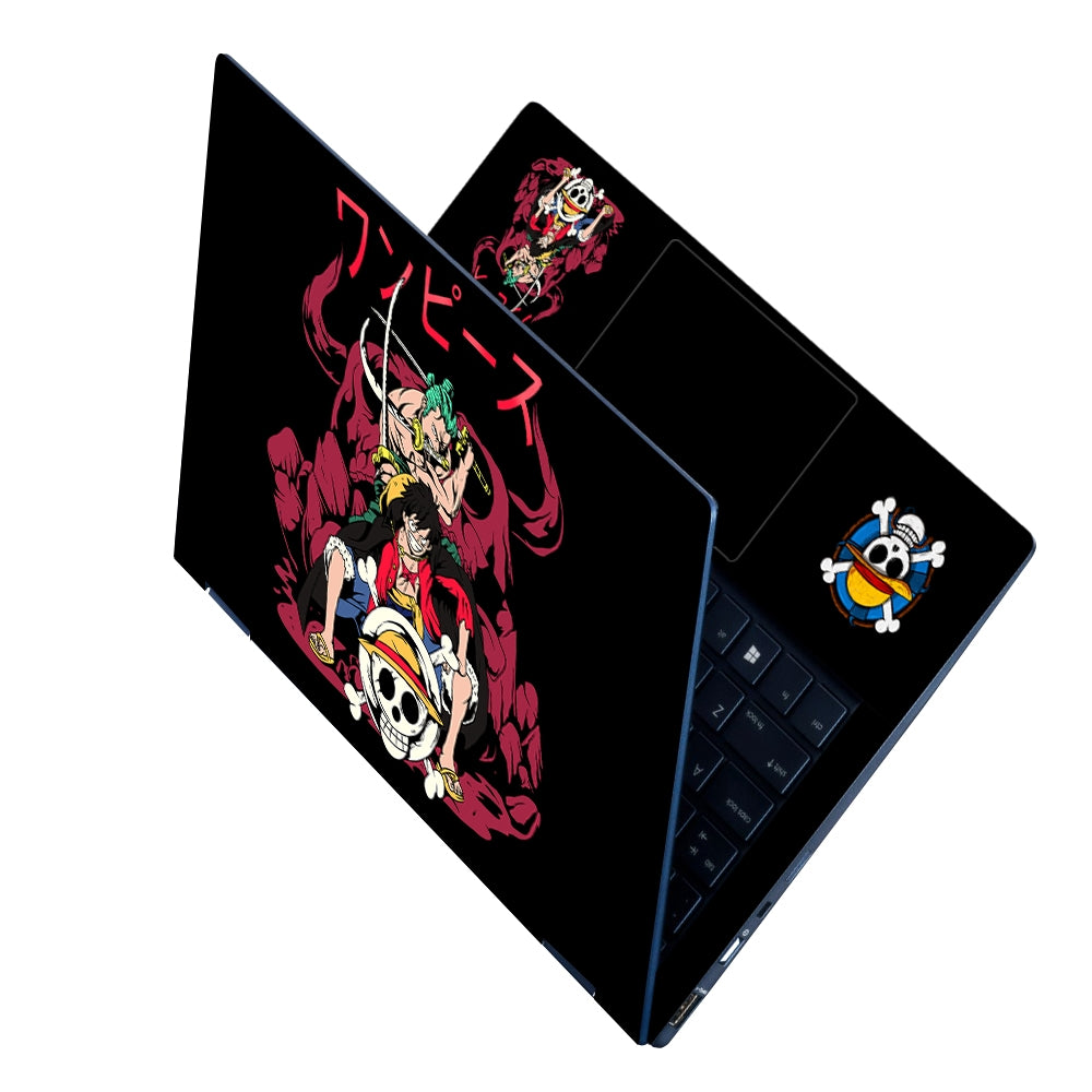 Shop One Piece Lufy Zoro Laptop Skin | Buy Online Now – SkinsLegend