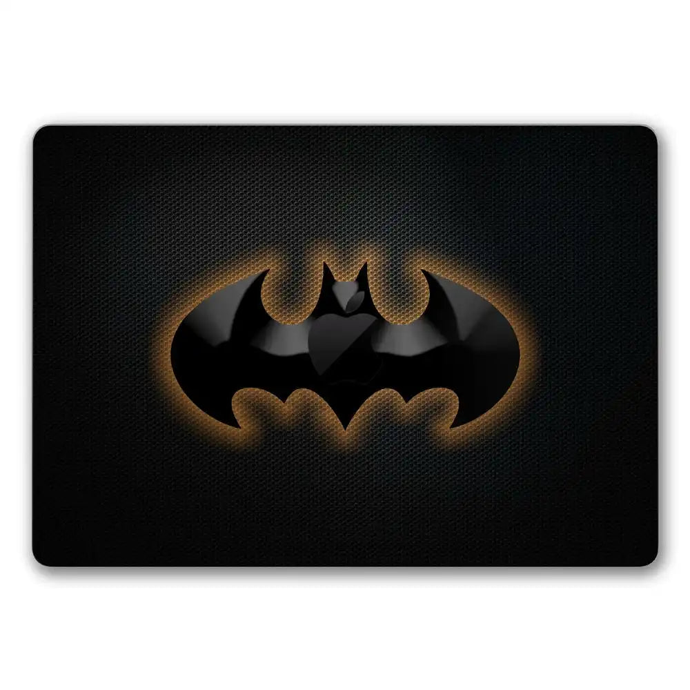 Classic Bat Symbol in Warm Glow Effect Laptop Skin for MacBook | Buy ...