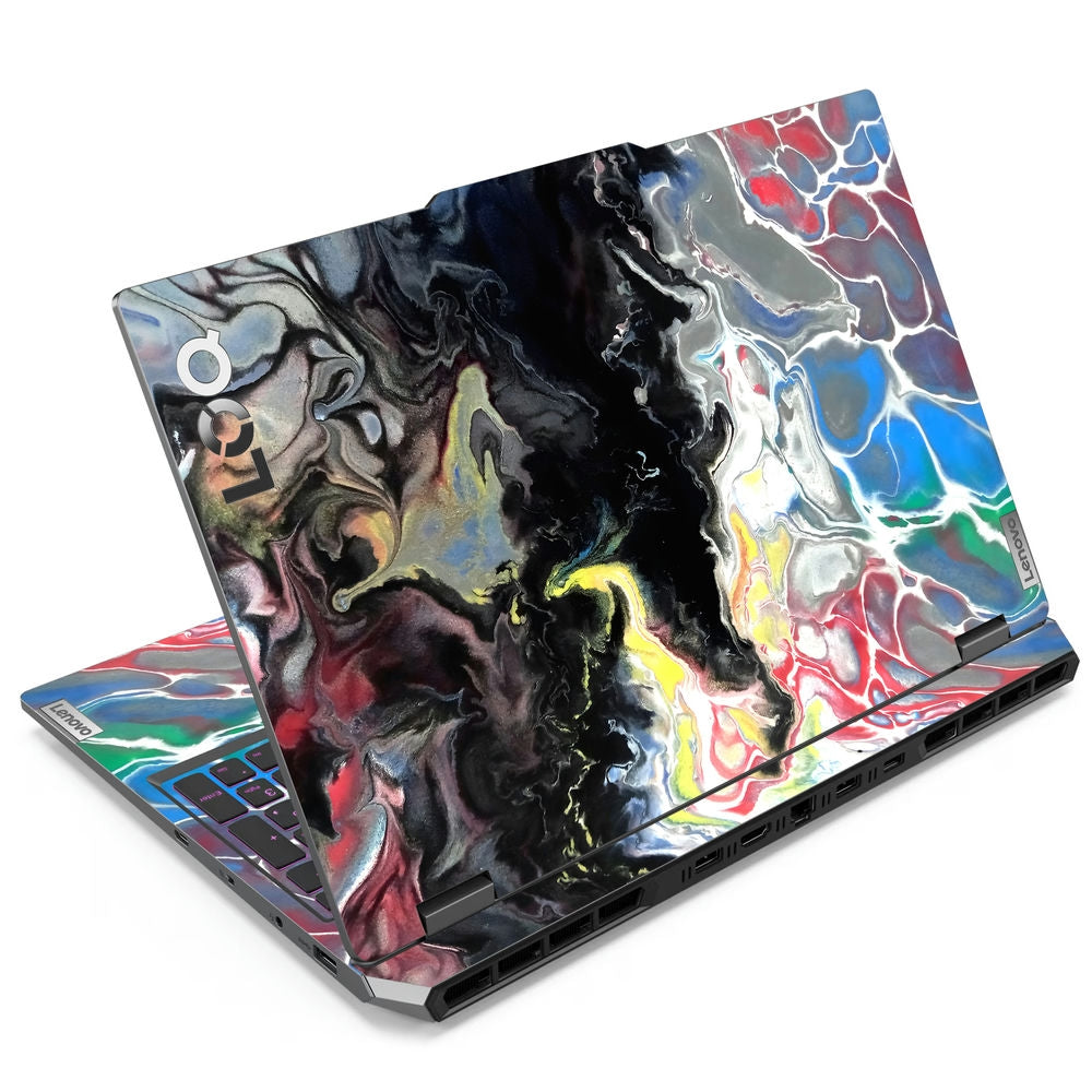 Shop Color Splash Abstract Landscape Laptop Skin for Lenovo LOQ | Buy ...