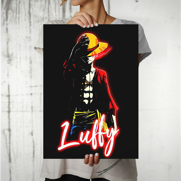 High-Quality Metal Posters - One Piece Monkey D Luffy OP51 | Vibrant ...