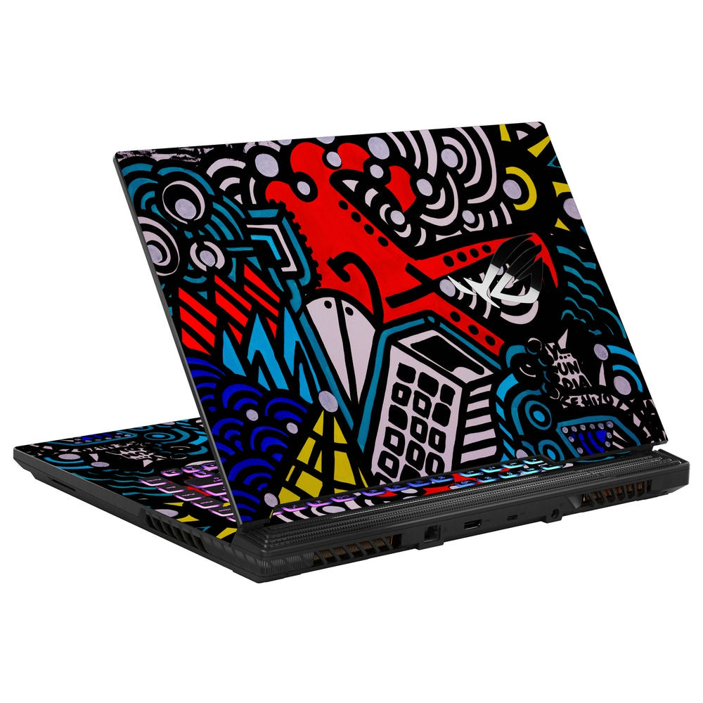 Shop Street Art Lines Laptop Skin for Asus | Buy Online Now – SkinsLegend
