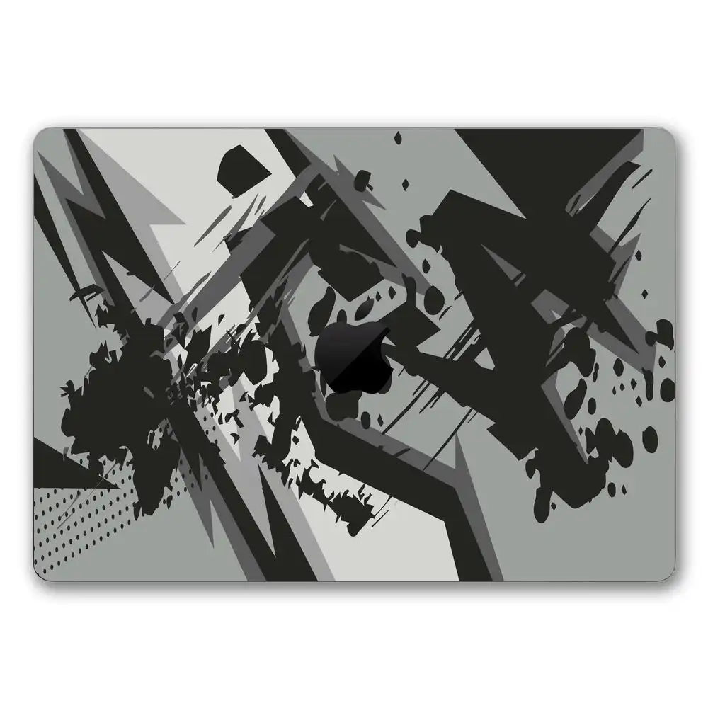 Grayscale Splash Laptop Skin for MacBook | Buy Online Now – SkinsLegend