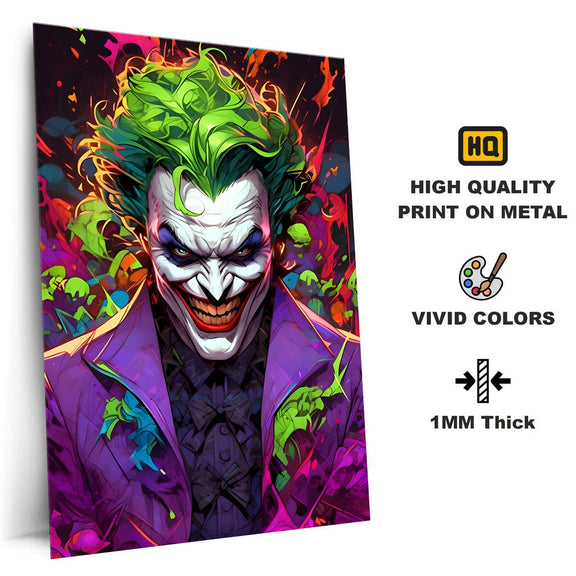 High-Quality Metal Posters - Joker JK03 | Vibrant Colors & Sharp ...