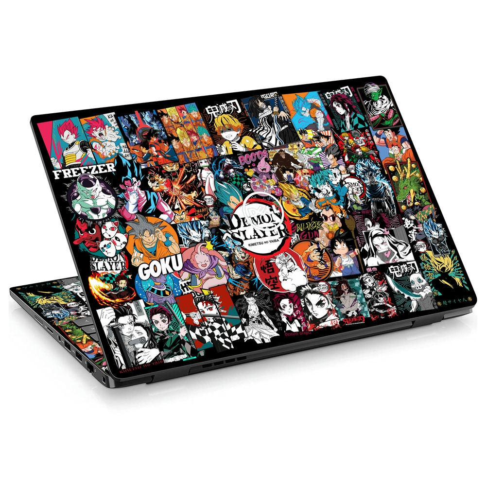 Shop Demon Slayer Collage Laptop Skin for Dell | Buy Online Now ...