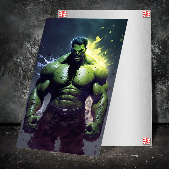 High-Quality Metal Posters - Superhero Hulk SH05 | Vibrant Colors ...