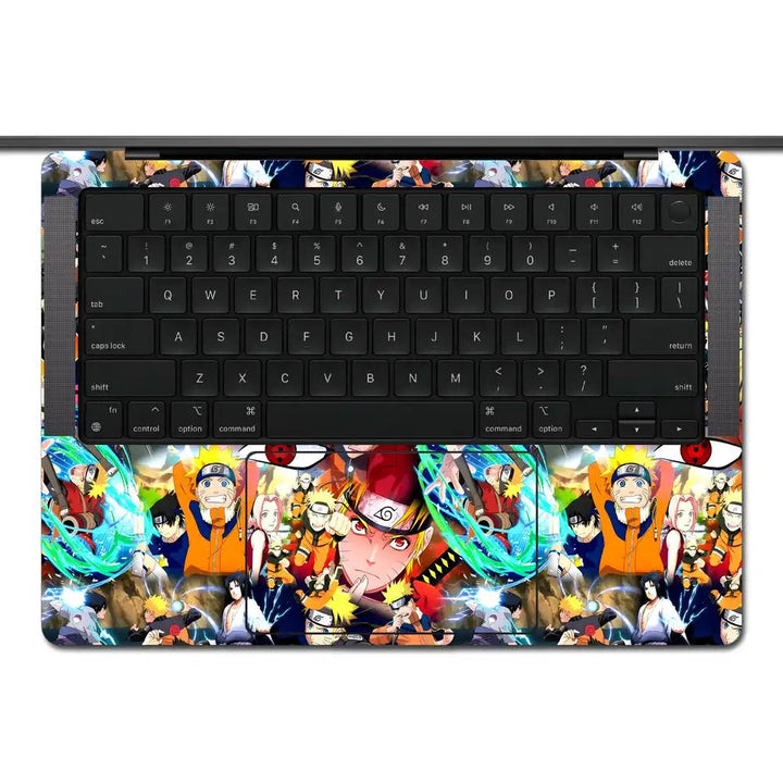 Naruto Anime Collage Laptop Skin for MacBook | Buy Online Now – SkinsLegend