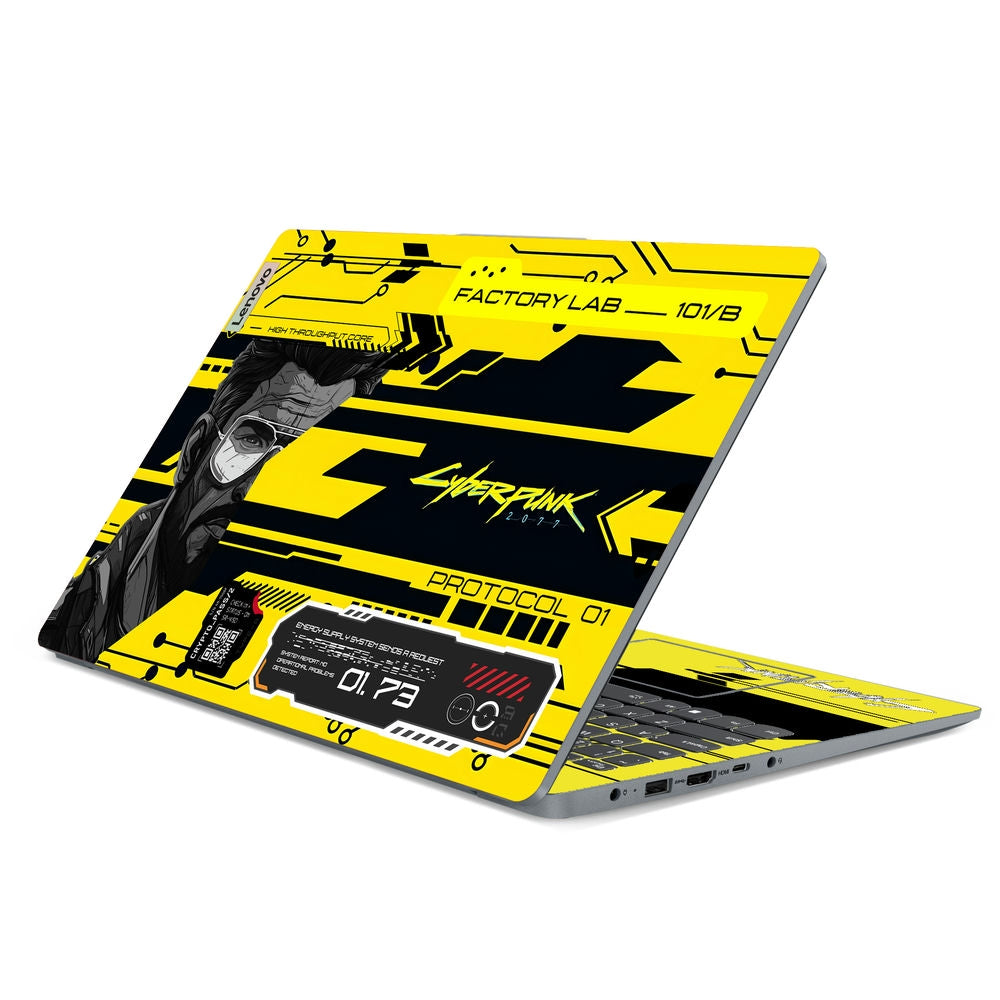Shop Cyberpunk Quantum Shadow Laptop Skin for Lenovo | Buy Online Now ...