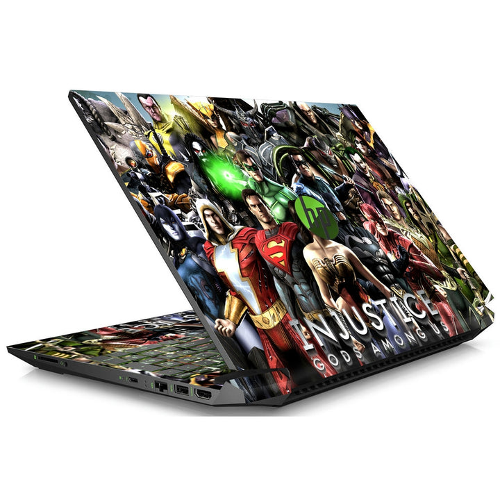 Shop Injustice Gods Among Us Character Roster Laptop Skin for HP | Buy ...
