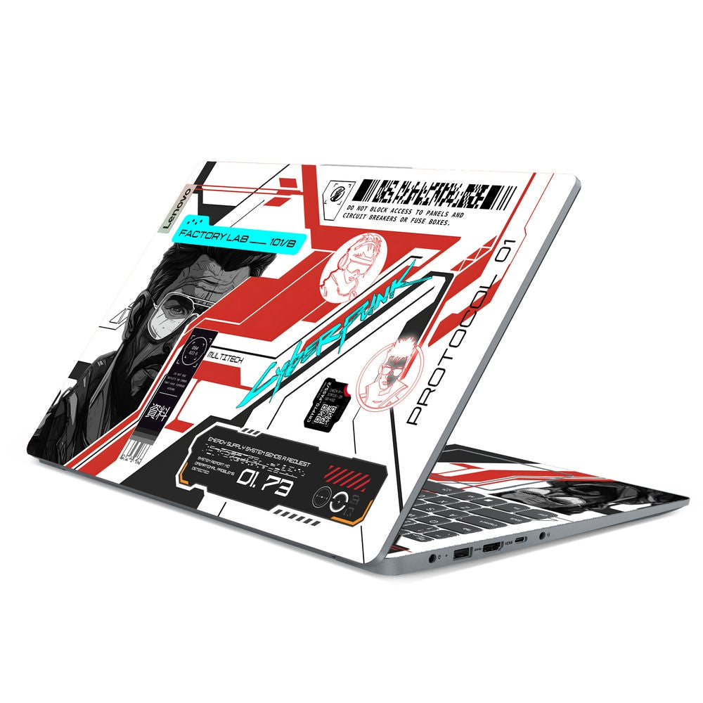 Shop Cyberpunk Circuit Overload Laptop Skin for Lenovo | Buy Online Now ...