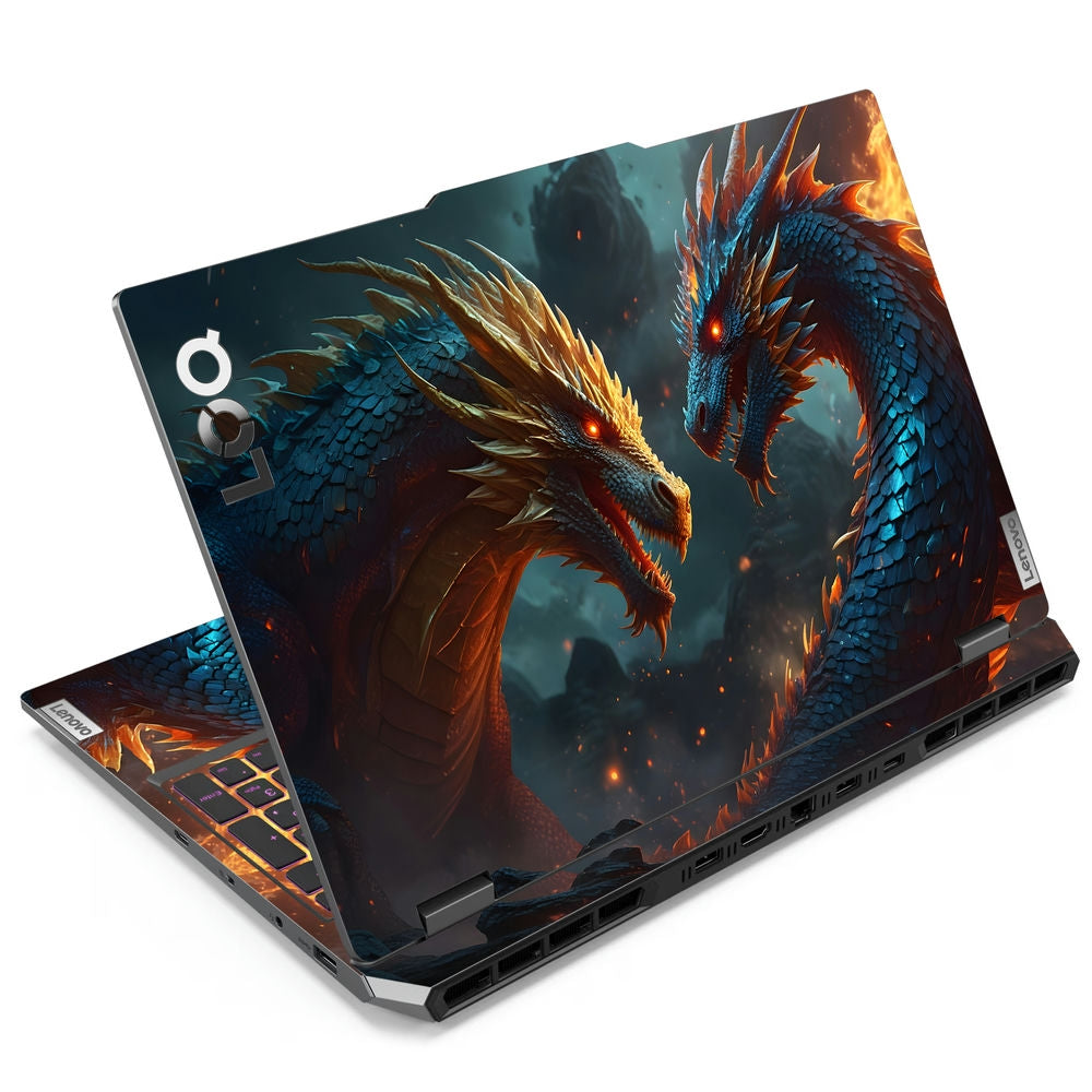 Shop Dragon Fight Laptop Skin for Lenovo LOQ | Buy Online Now – SkinsLegend