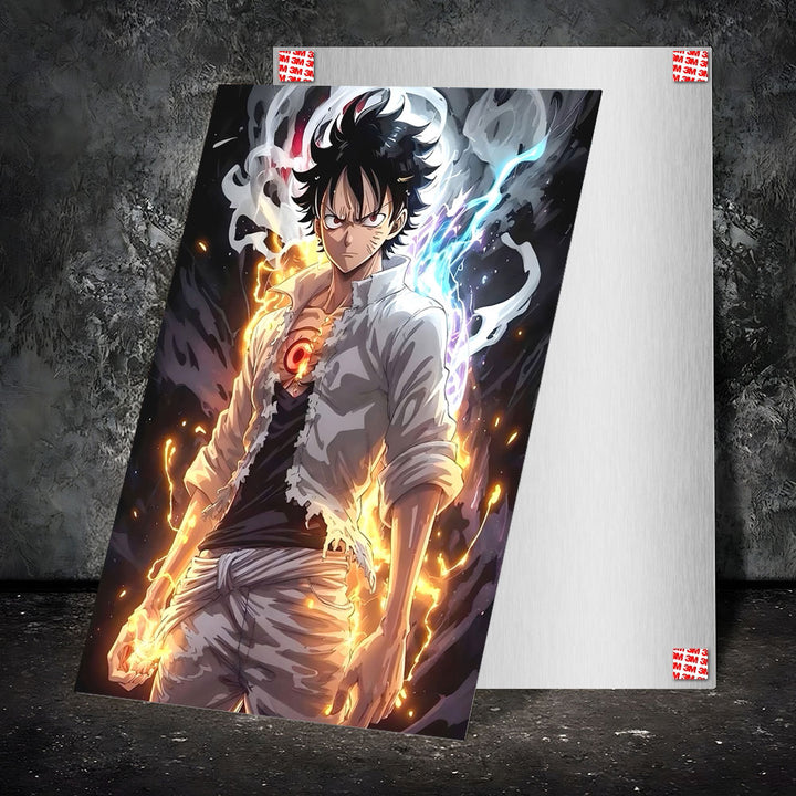 High-Quality Metal Posters - One Piece Monkey D Luffy OP13 | Vibrant ...