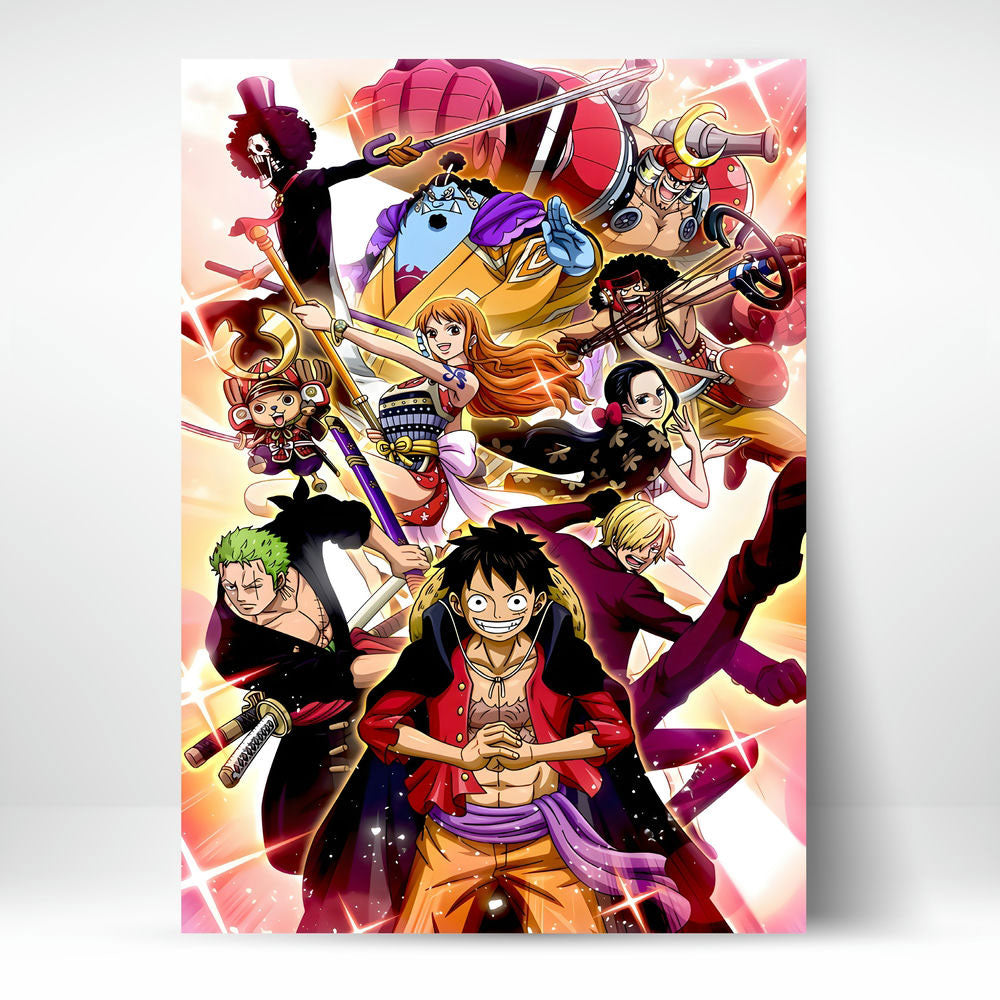 High-Quality Metal Posters - One Piece Ninja Art | Vibrant Colors ...