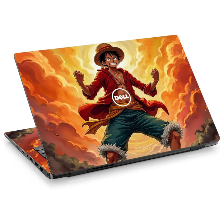 Luffy Action Pose 3D Embossed Laptop Skin | Buy Online Now – SkinsLegend