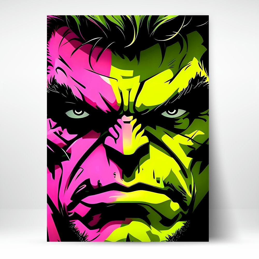 High-Quality Metal Posters - Superhero Hulk SH04 | Vibrant Colors ...