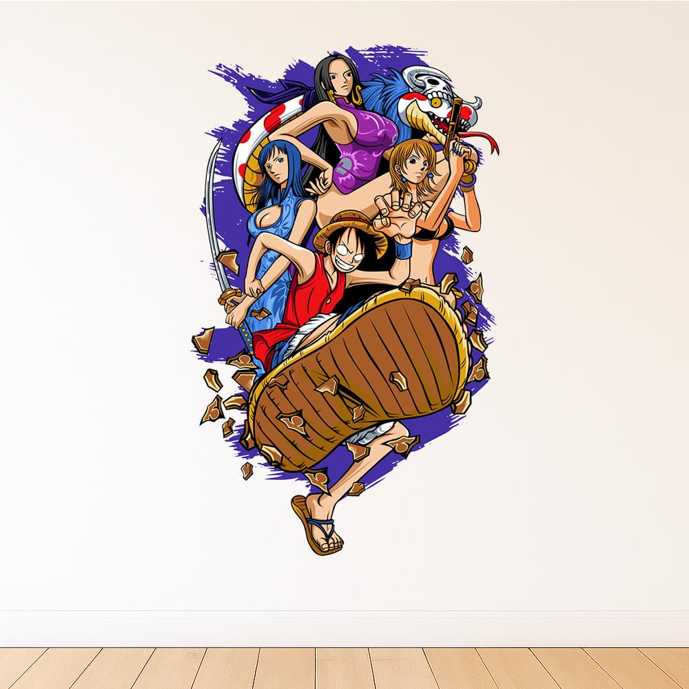 One Piece Crew Premium Large Size Wall Decal | Buy Online Now – SkinsLegend