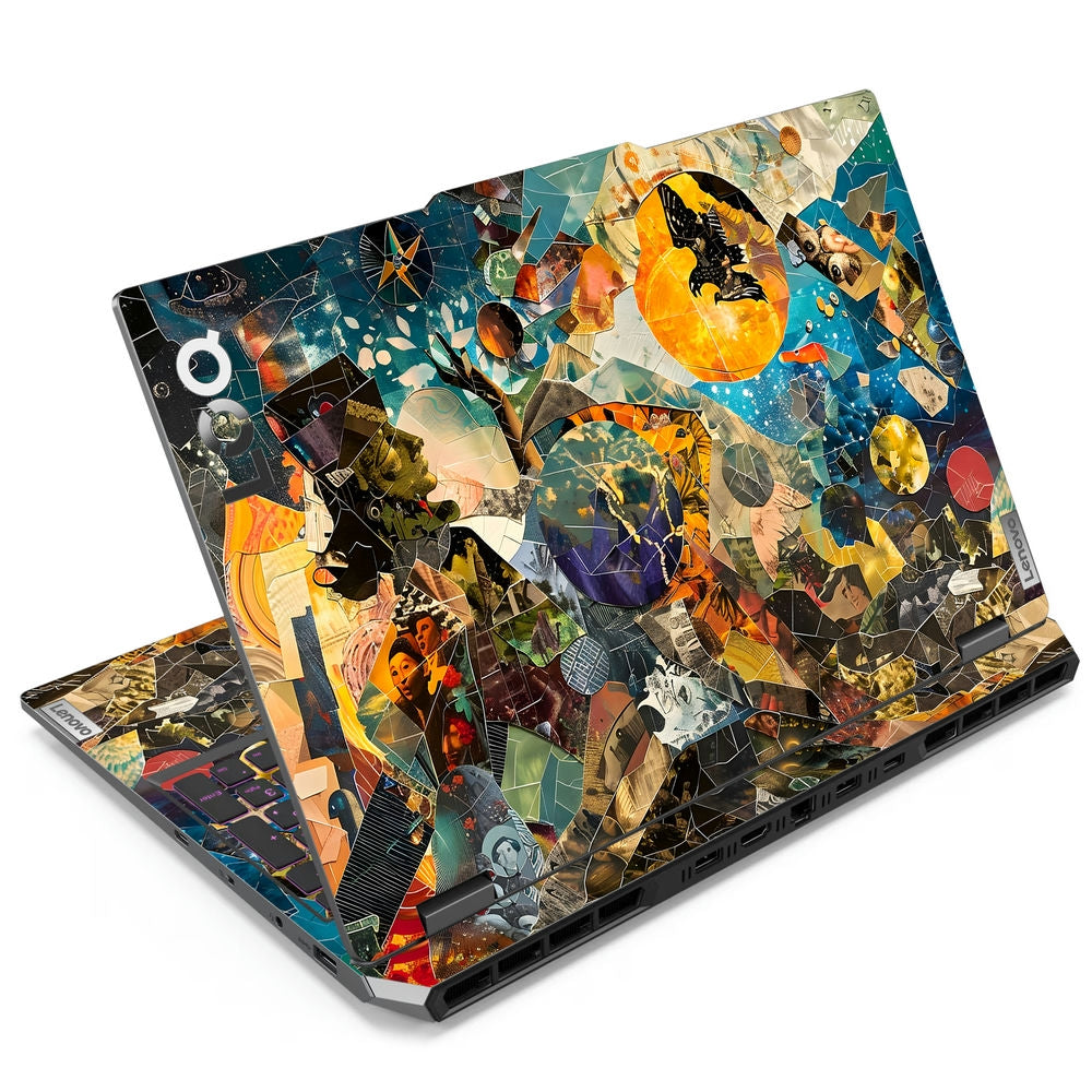 Shop Explosive Colorful Abstract Laptop Skin for Lenovo LOQ | Buy ...