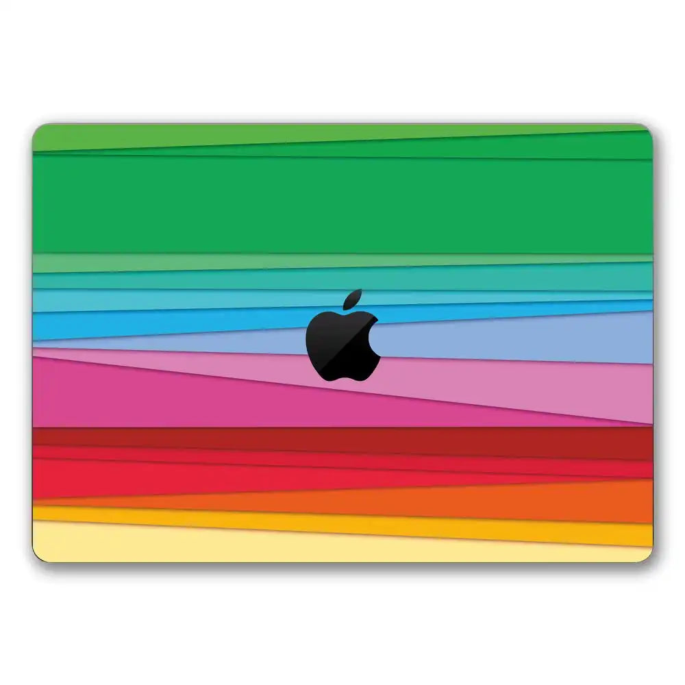 Colorful Stripes Splash Laptop Skin for MacBook | Buy Online Now ...
